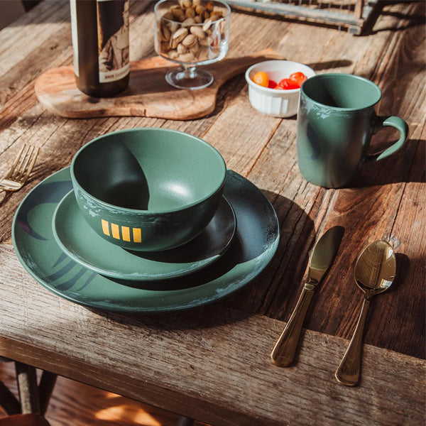 Star Wars Mandalorian Boba Fett 4pc Dinner Set | Trinidad and Tobago ...