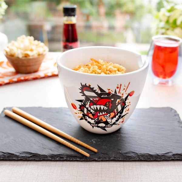 Chainsaw Man Ramen Bowl & Chopsticks | Trinidad and Tobago — Fan Zone