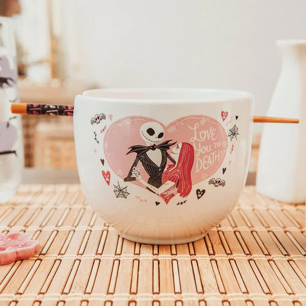 Nightmare Before Christmas Ramen Bowl and Chopsticks | Trinidad and ...