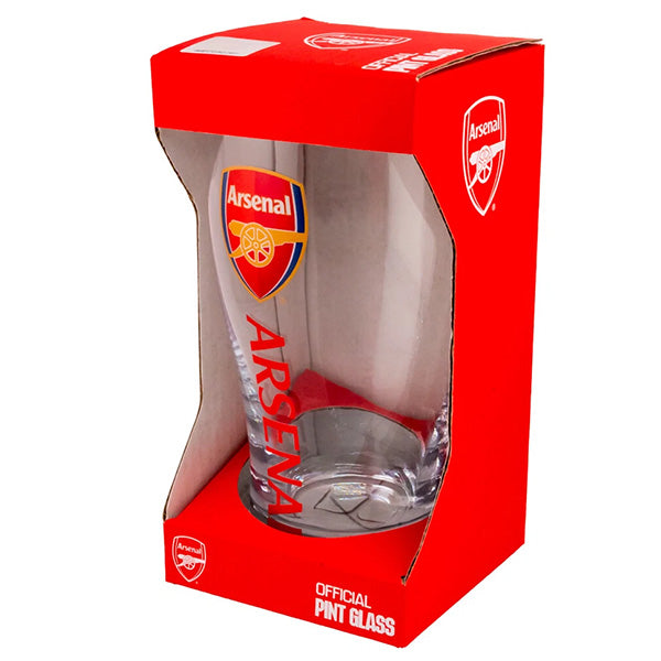 Arsenal FC Tulip Pint Glass | Trinidad and Tobago — Fan Zone