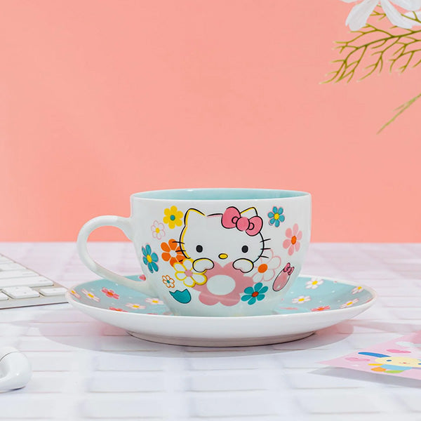 Hello Kitty Teacup and Saucer Set | Trinidad and Tobago — Fan Zone