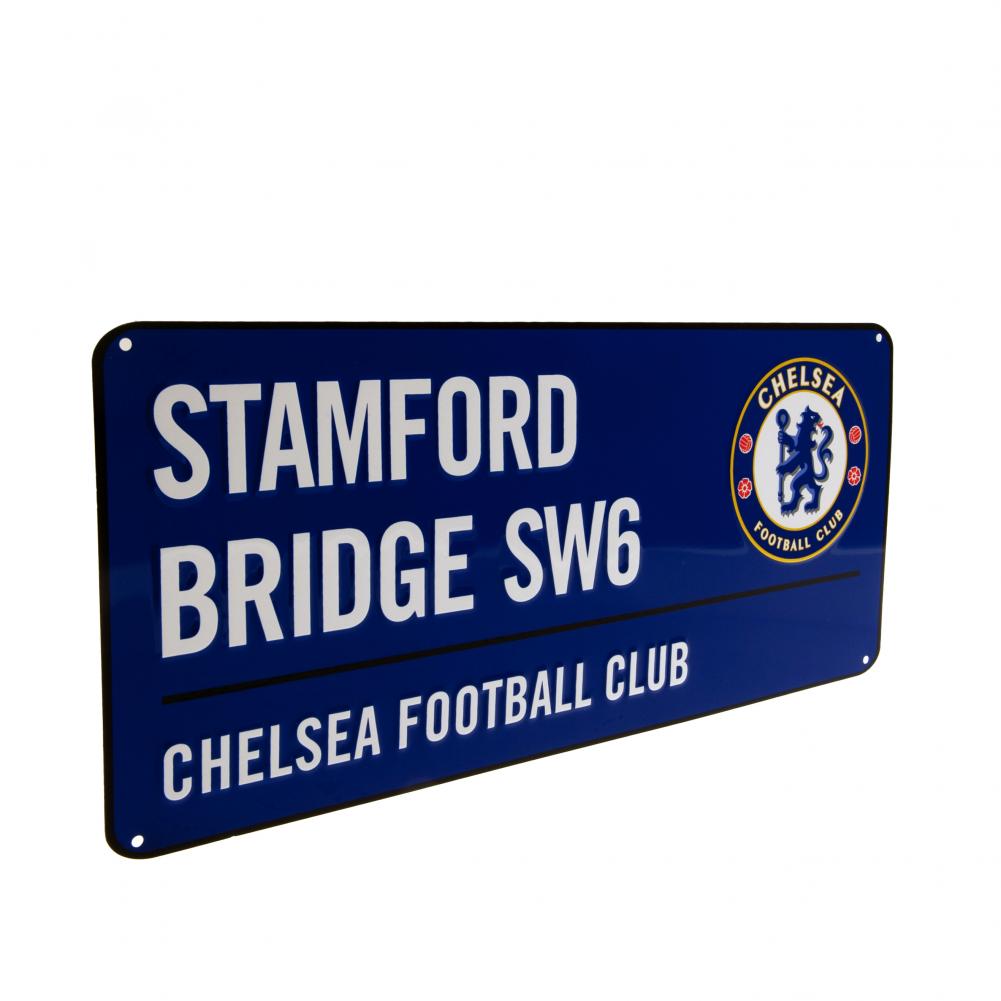 Chelsea FC Coloured Street Sign | Trinidad and Tobago — Fan Zone