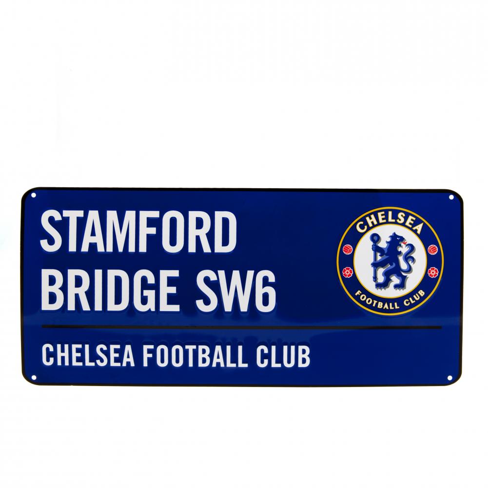 Chelsea FC Coloured Street Sign | Trinidad and Tobago — Fan Zone