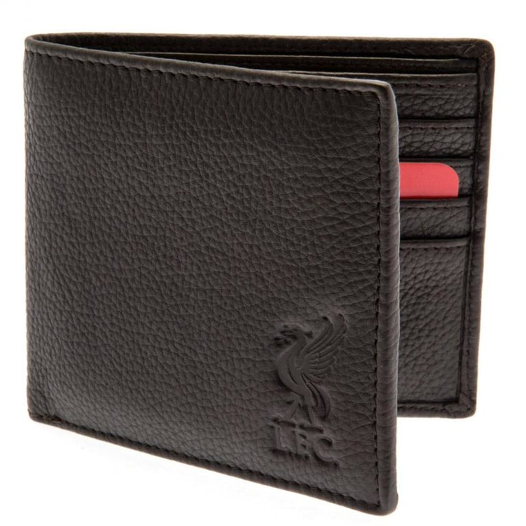 Liverpool FC Brown Leather Wallet | Trinidad and Tobago — Fan Zone